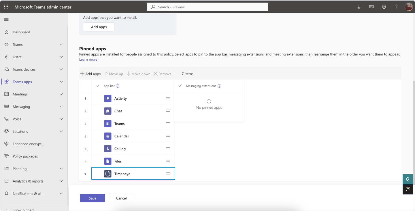How to deploy Timeneye in your company using Microsoft Teams