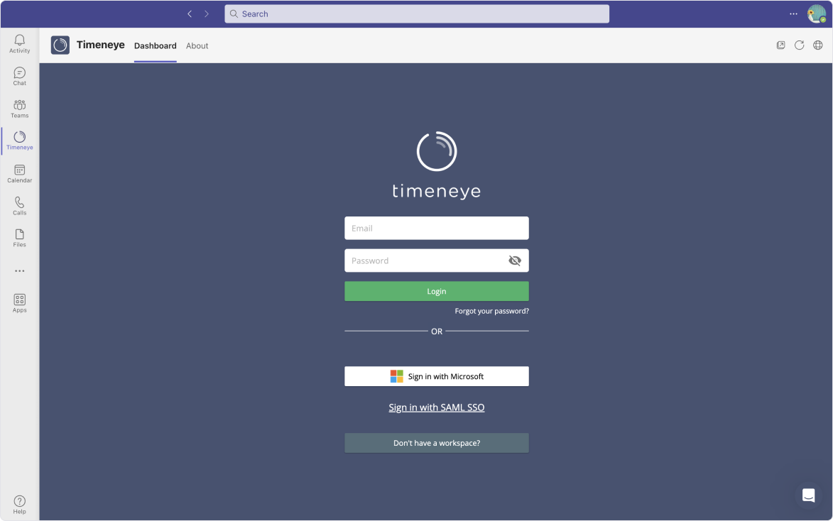How to deploy Timeneye in your company using Microsoft Teams