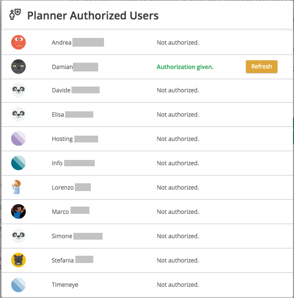 Microsoft Planner integration